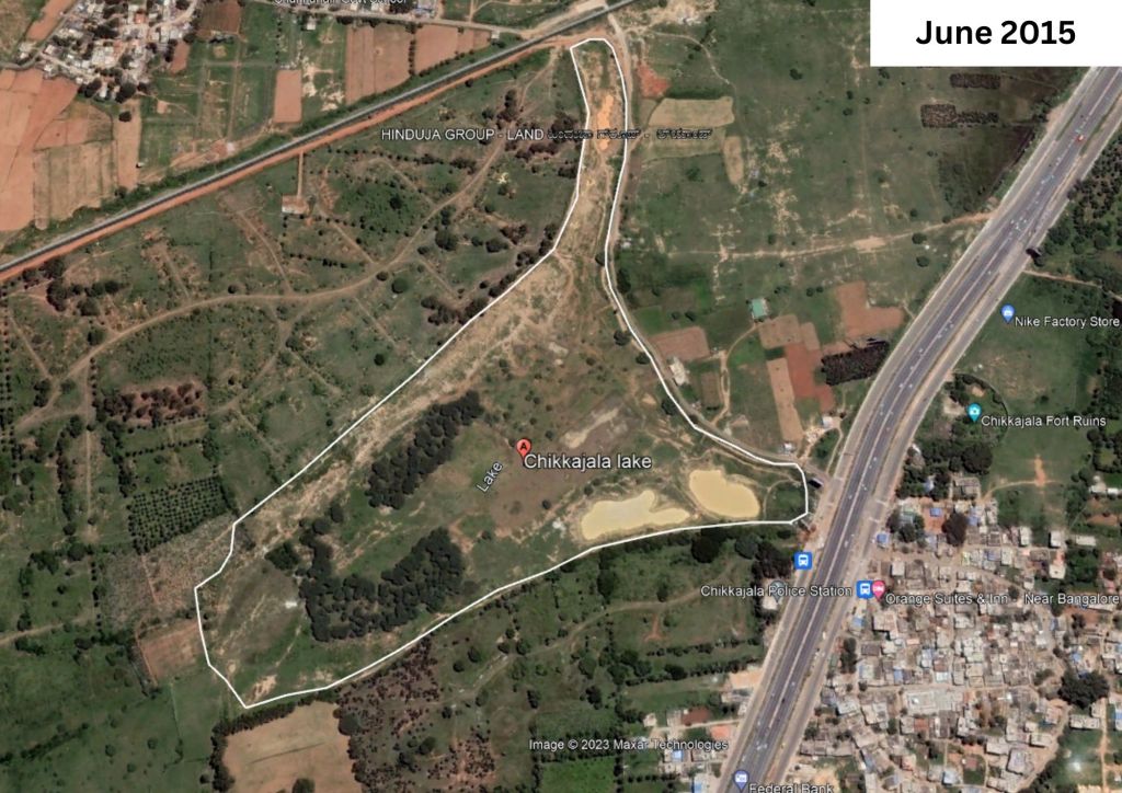 A LAKE TO BE RESTORED: CHIKKAJALA LAKE – Lakes of India