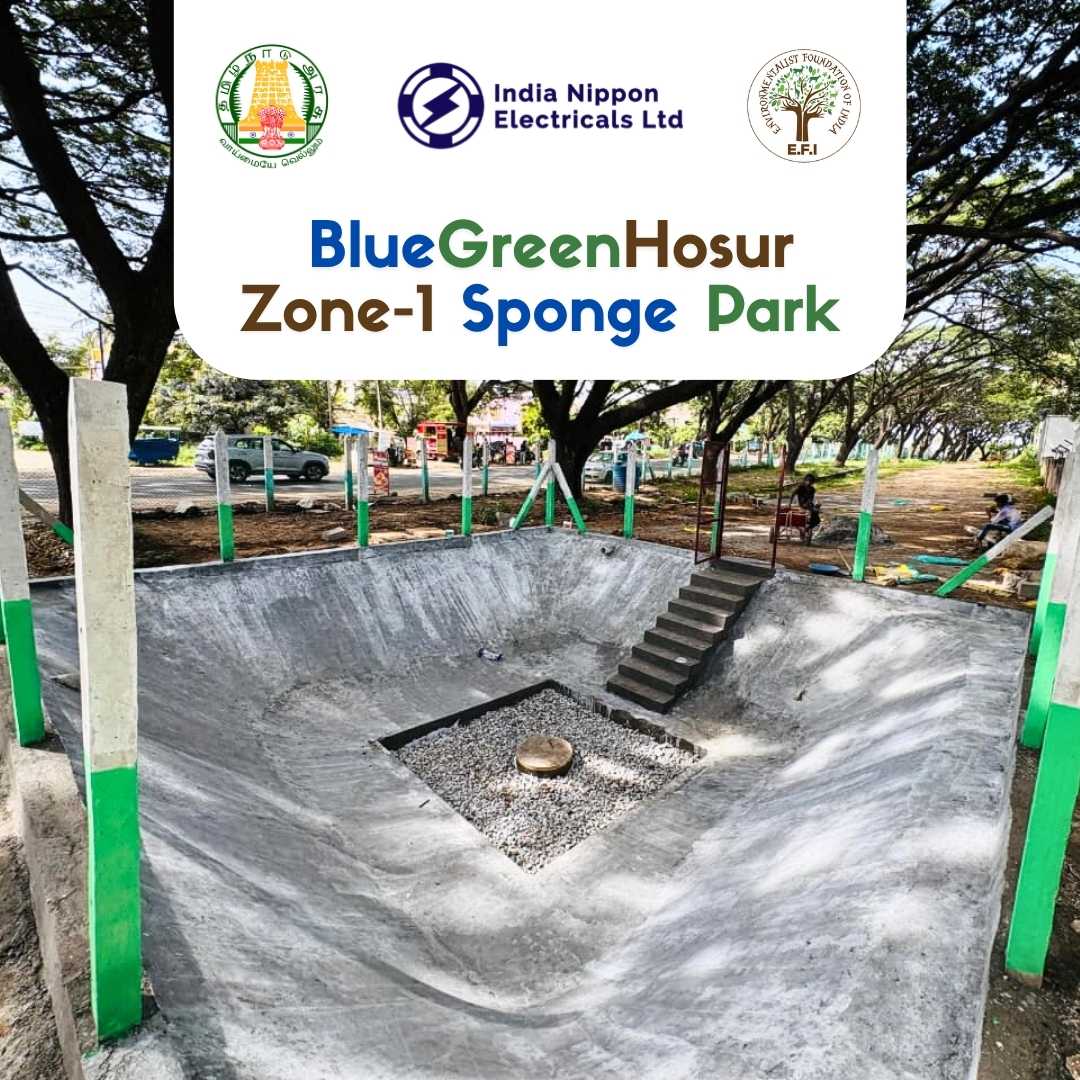 BlueGreen Hosur Zone -1 Sponge Park & Afforestation - Search for Water!